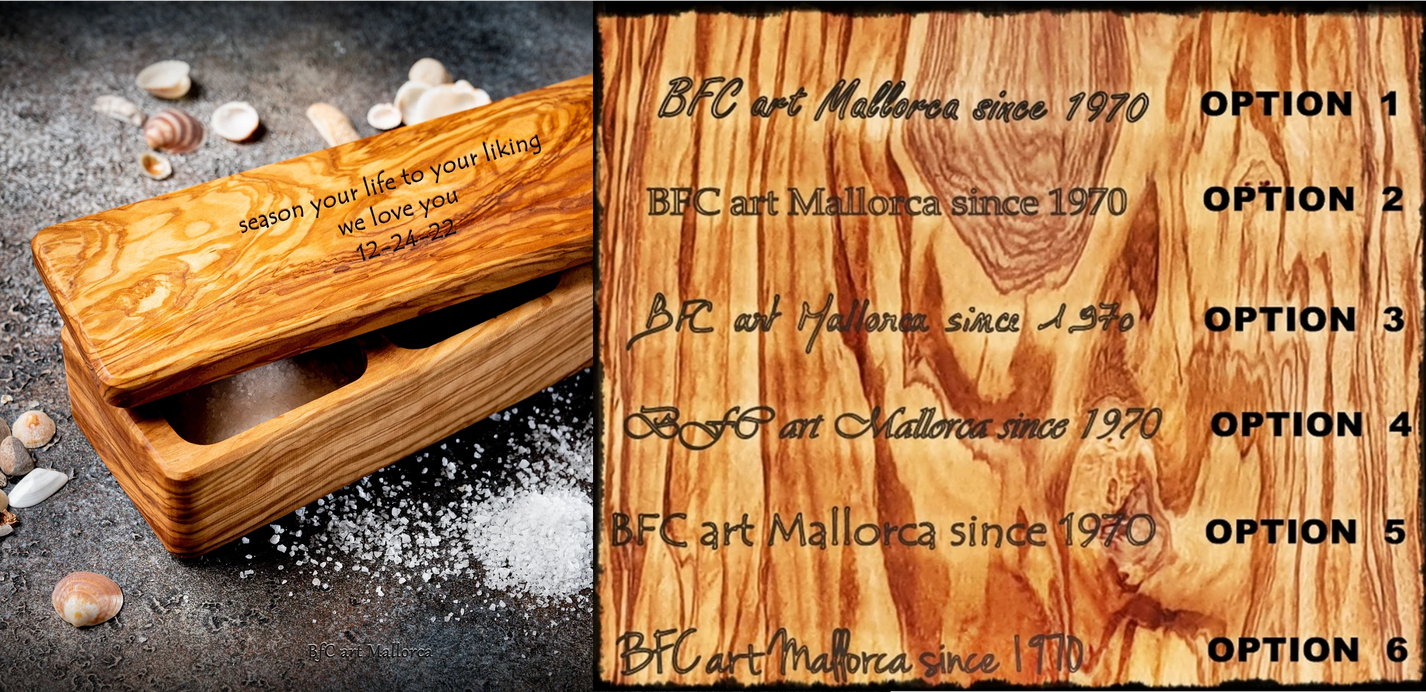 Custom Salt Box Kitchen with a Lid, Wooden Salt Box Large Container wi ...